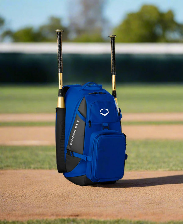 Evoshield Recruit Backpack Baseball/Softball Bat Bag - Royal - HIT a Double