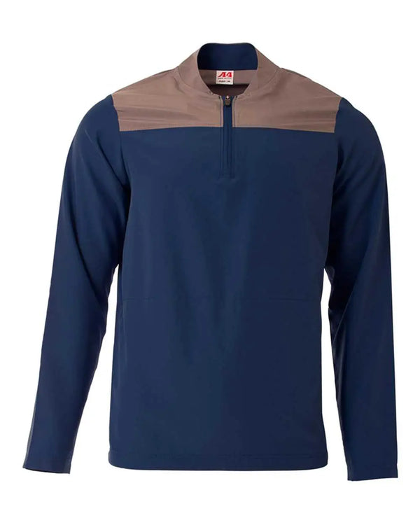Element Quarter Zip N4014 Navy Graphite Sizing Chart - HIT a Double