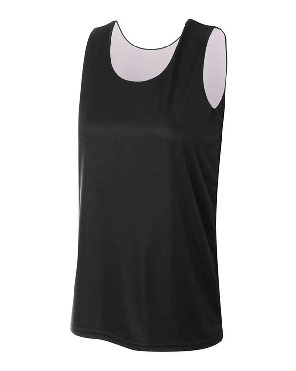 NW2375 Womens Reversible Jump Jersey Black White - HIT a Double