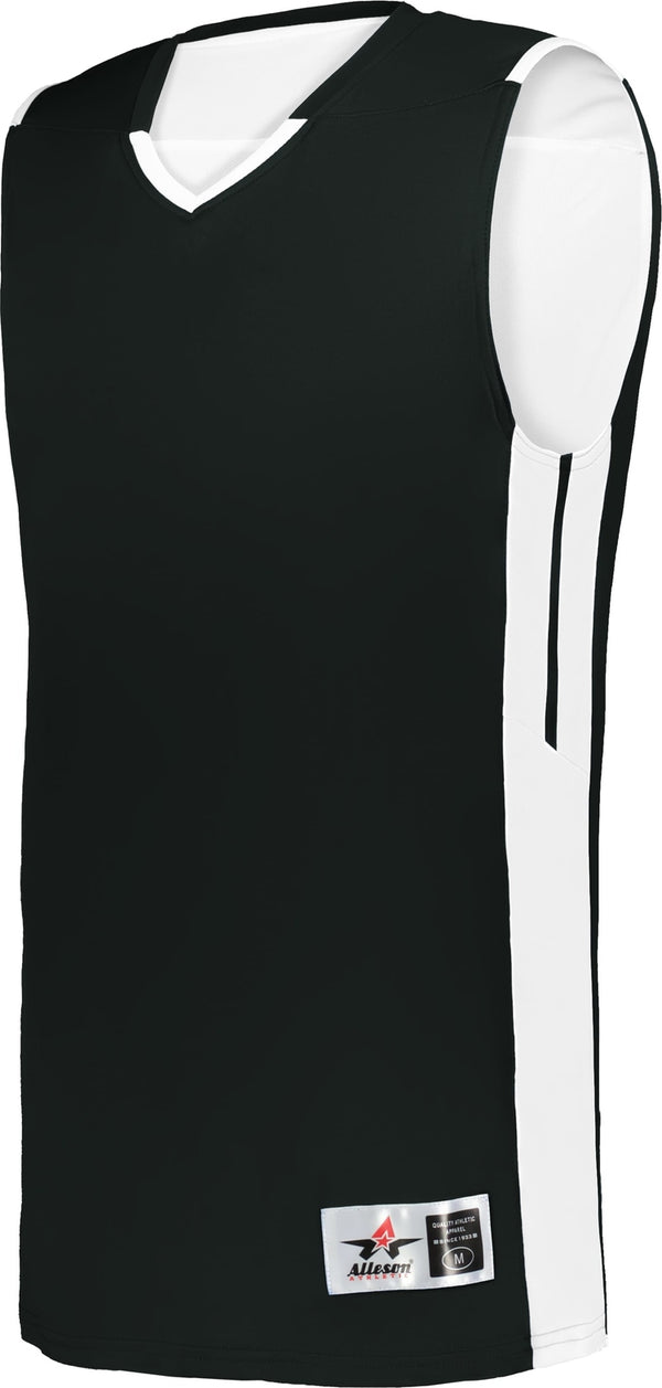 Alleson Athletic 590Rspy Youth Cross Over Reversibl - Black White - HIT ...