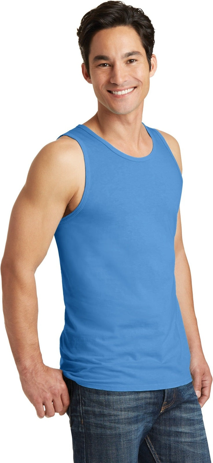 Port & Company PC099TT Port & Co Beach Wash Garment-Dyed Tank - Blue ...