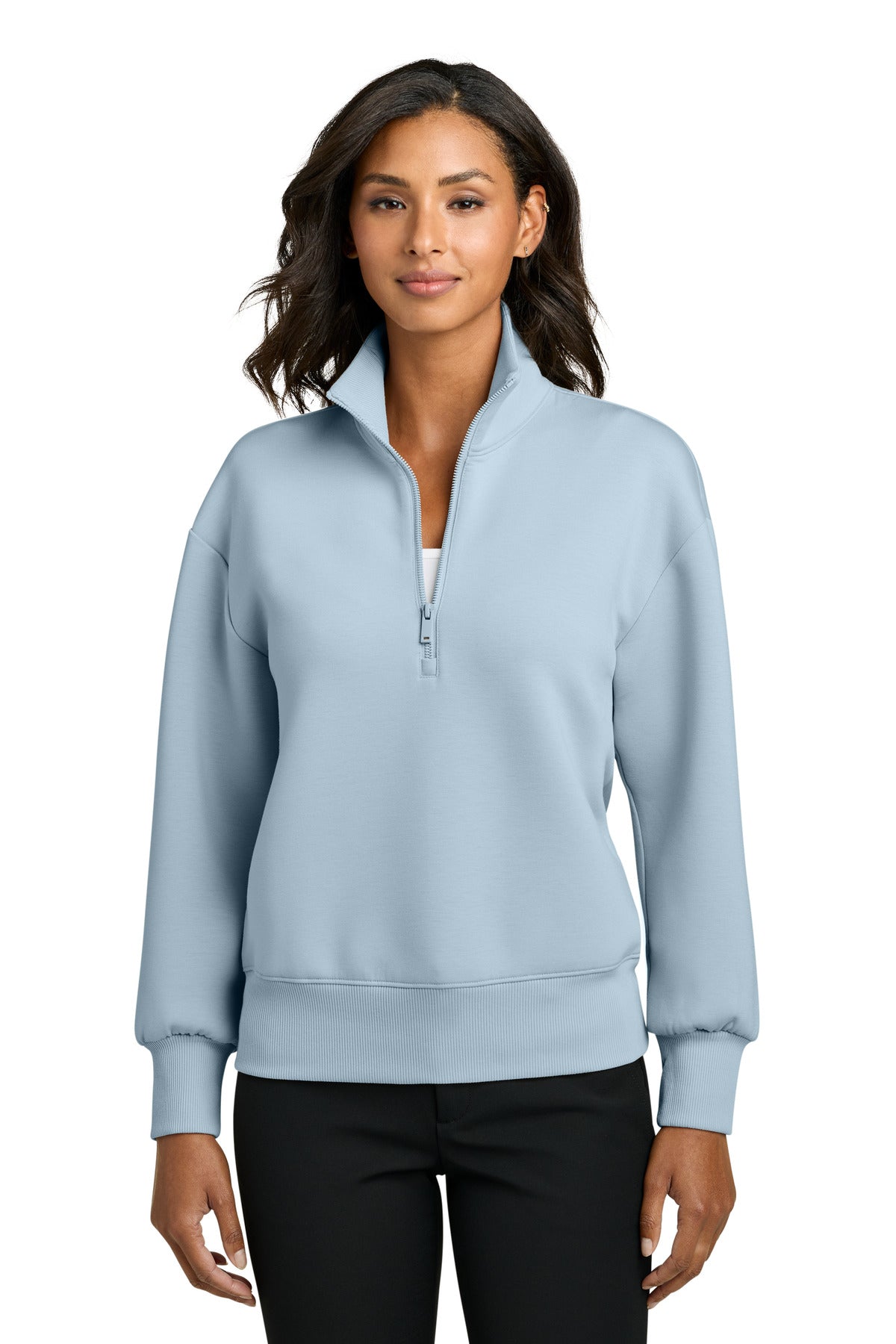 Mercer+Mettle MM3021 Women's Open Cardi - Insignia Blue - HIT a Double