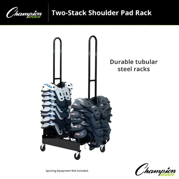 Champion Sports FBSPR Shoulder Pad Rack - Ea - HIT a Double