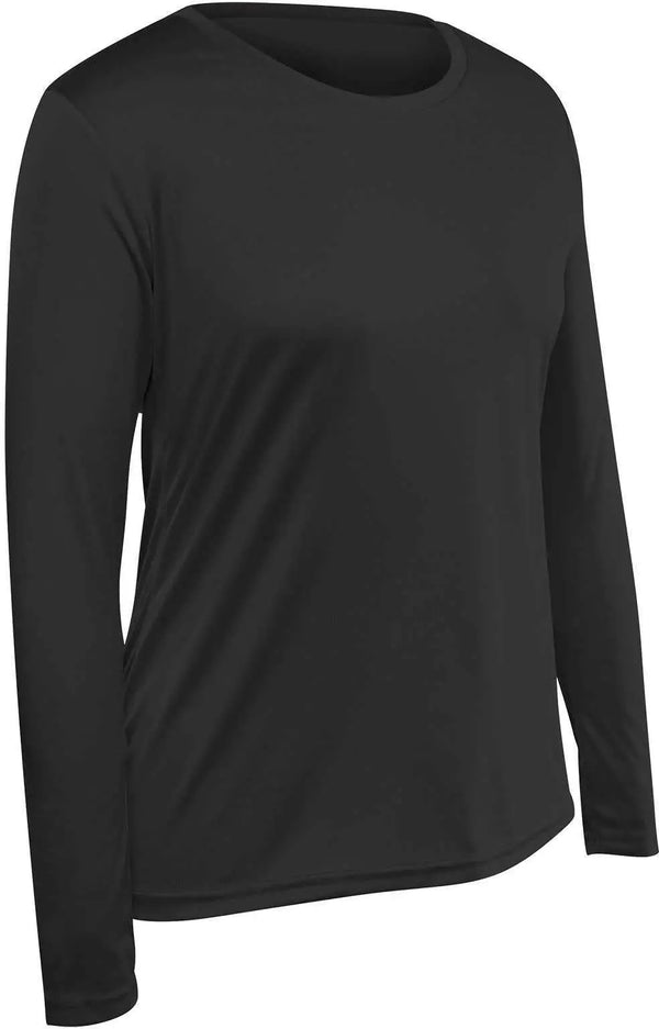 Champro BST99Long SleeveW Vision Tee Black - HIT a Double