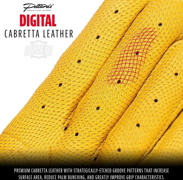 Franklin CFX Pro Batting Gloves Yellow - HIT a Double