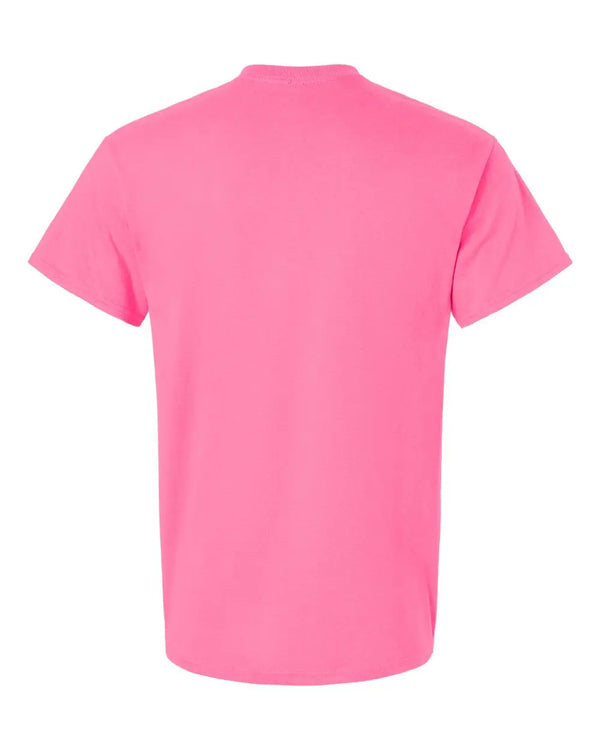 Safety Pink Ultra Cotton Tee Sizing Chart - HIT a Double