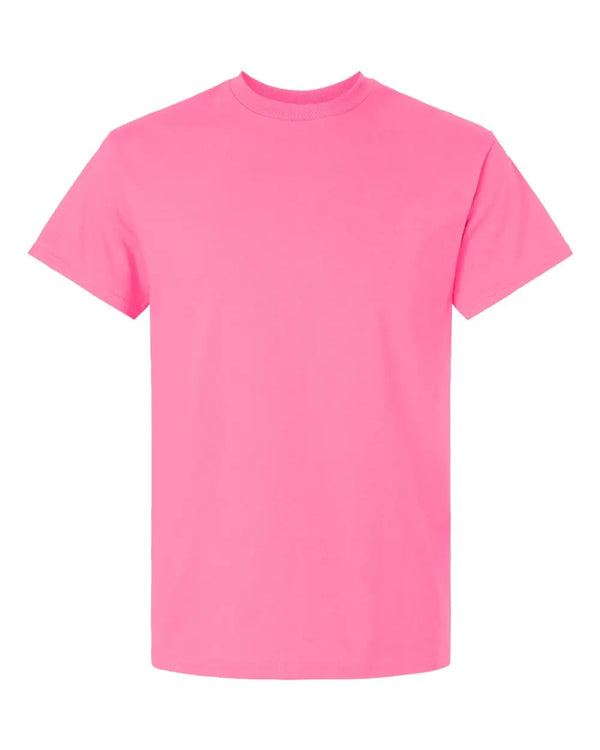 Safety Pink Ultra Cotton Tee Sizing Chart - HIT a Double