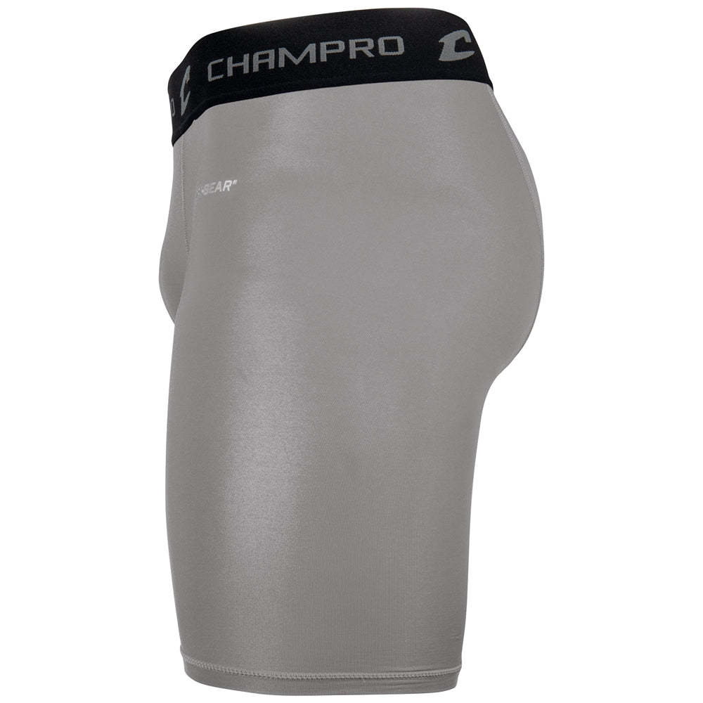 Champro CS11 Lightning Compression 2.0 Short - Grey - HIT a Double