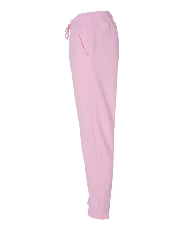 Cozy Cotton Polyester Fleece Pants Light Pink - HIT a Double
