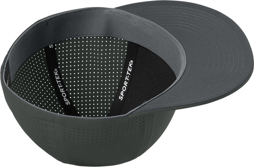 Sport-Tek STC64 Pro-Cut Stretch-Tek Cap - Iron Gray - HIT a Double