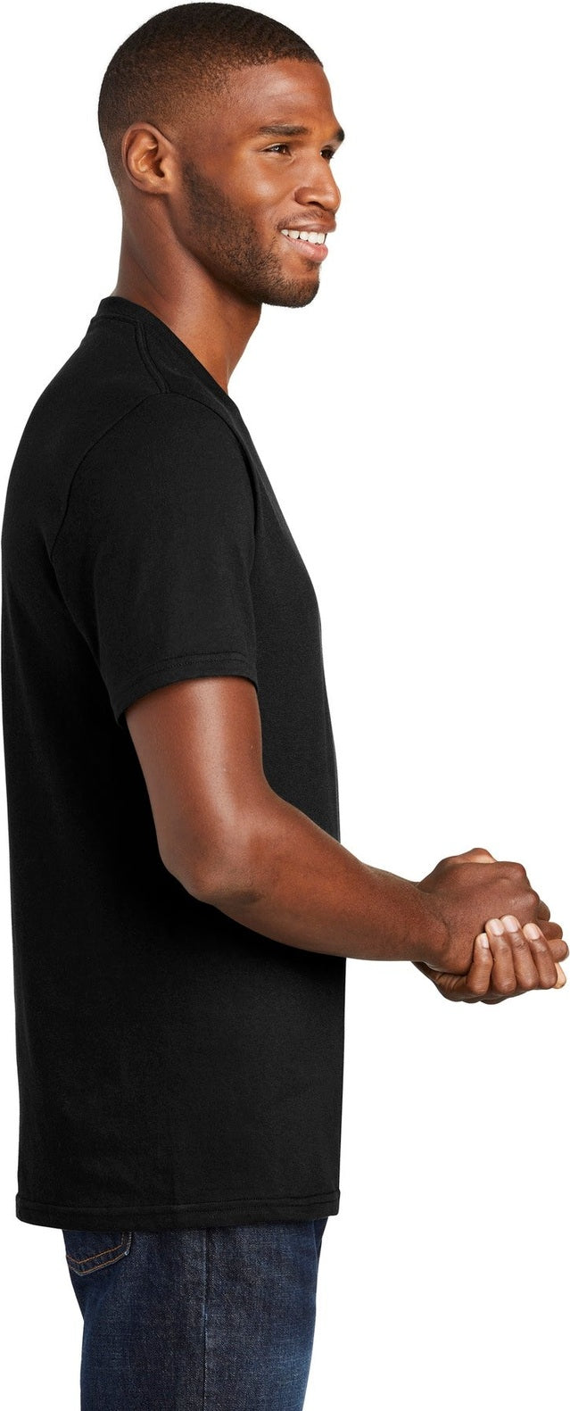 Port & Company PC455 Port & Co Fan Favorite Blend Tee - Jet Black - HIT ...