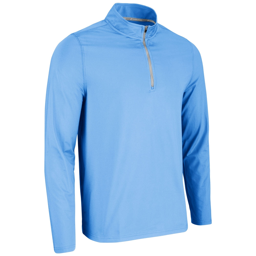 Champro FLQ4 Performance 1/4 Zip - Light Blue - HIT a Double