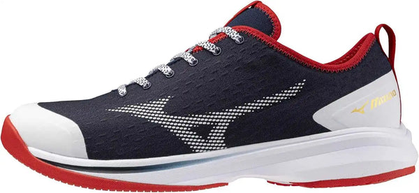 Mizuno Dominant 4 Low Turf Shoe - Navy Red - HIT - HIT a Double