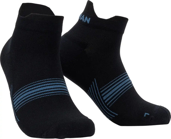 Nathan Sports NS10580 Speed Tab Low Cut Socks Black - HIT a Double