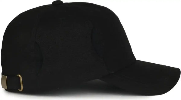Sports CARG100 Cap Durable Canvas Black - HIT a Double