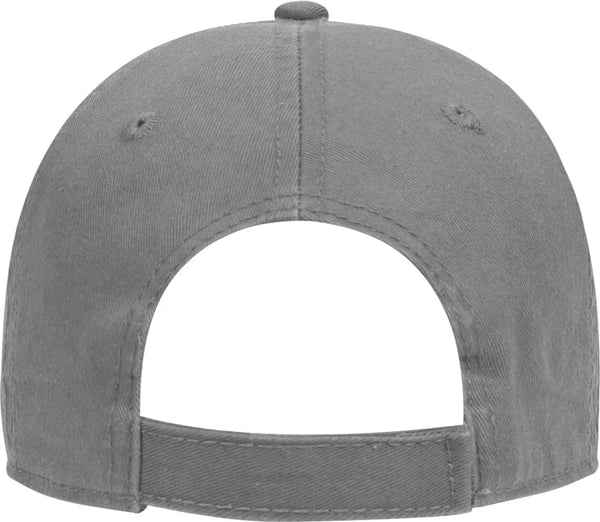 OTTO 6 Panel Low Profile Dad Cap Gray Cotton Hat - HIT a Double