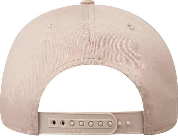 OTTO 6 Panel Mid Profile Baseball Cap Khaki - HIT a Double