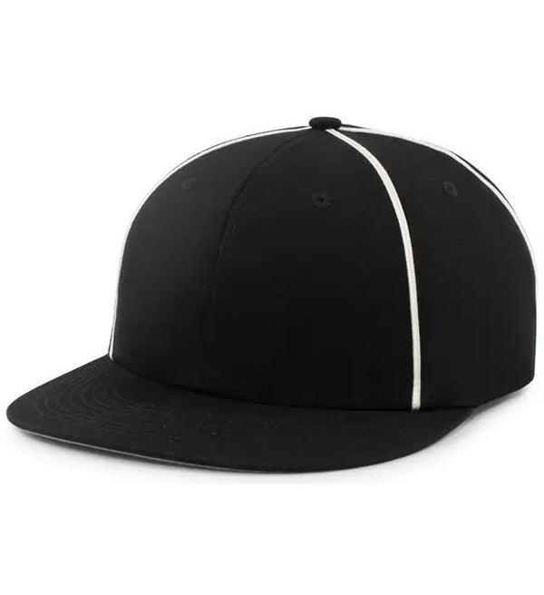 P820 Momentum Team Cap Black White Pacific Headwear - HIT a Double