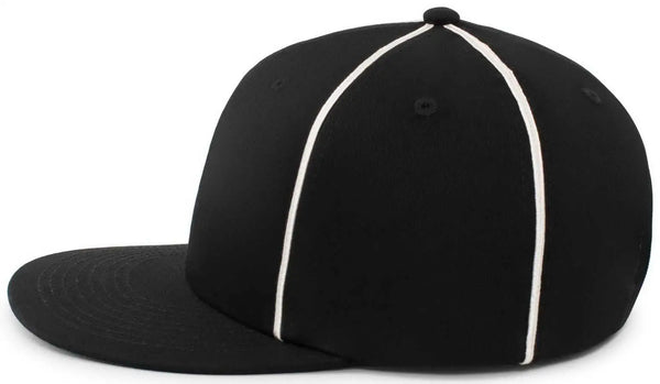 P820 Momentum Team Cap Black White Pacific Headwear - HIT a Double