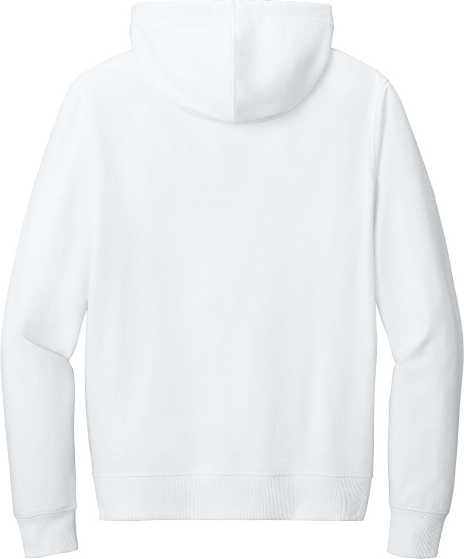 District DT8102 Re-Fleece Full-Zip Hoodie - White - HIT a Double