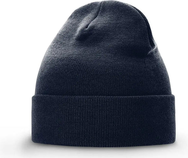 Navy Recycled Knit Beanie Richardson 139RE - HIT a Double