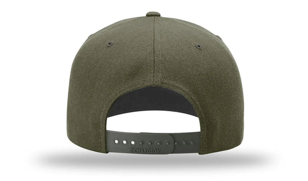 Loden Green Richardson 510 Flatbill Snapback - HIT a Double