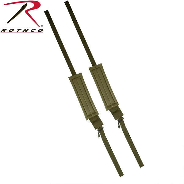 Rugged Olive Green Alice Pack Frame Shoulder Straps - HIT a Double