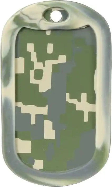 Ultimate ACU Camo Dog Tag Silencers Secure ID Tags - HIT a Double