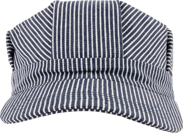 Rothco Hickory Stripe Engineer Cap Sturdy 100% Cotton - HIT a Double