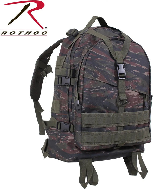 Rothco Large Camo Transport Pack Tactical Utility Bag - HIT a Double