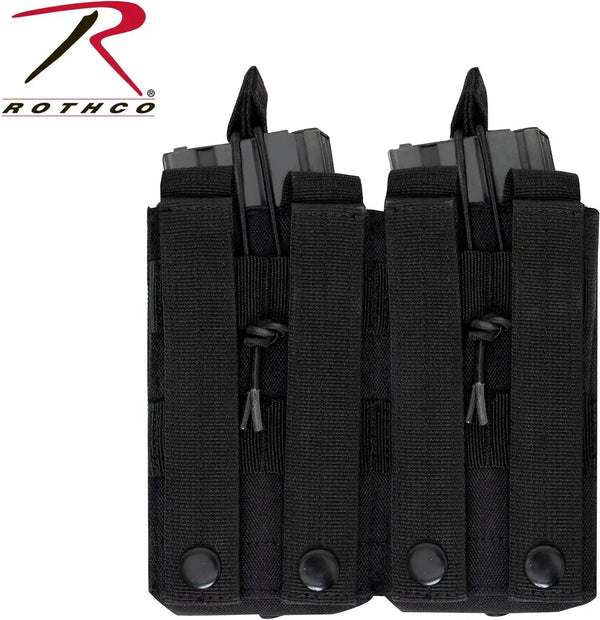 MOLLE Open Double Mag Pouch Rugged Tactical Gear - HIT a Double