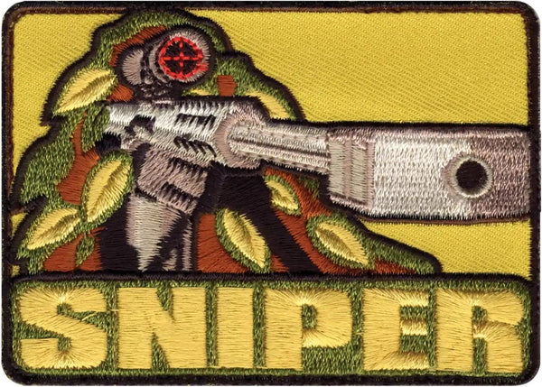 Rothco Sniper Morale Patch Bold Tactical Style - HIT a Double