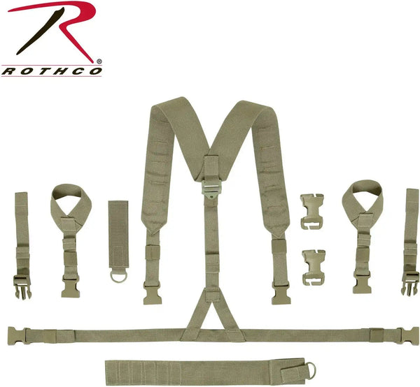 Rothco Tactical Assault Panel Camouflage Chest Rig - HIT a Double
