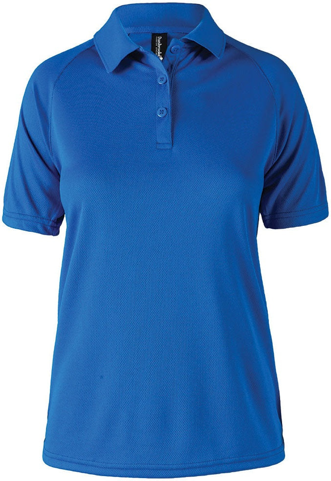 Dunbrooke 3332 Ladies Team Polo - Royal - HIT a Double