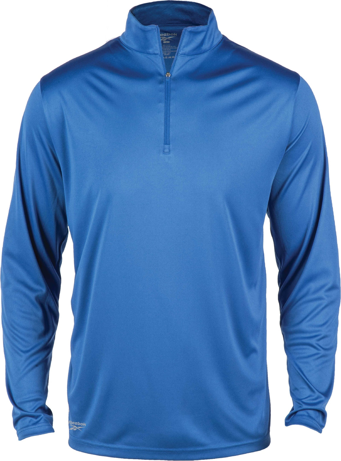 Reebok 7265 Icon Long Sleeve Quater-Zip - Royal - HIT a Double