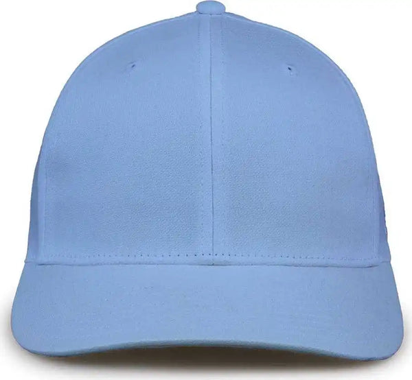Tri Blend Stretch Fit Cap Columbia Blue GB514 - HIT a Double